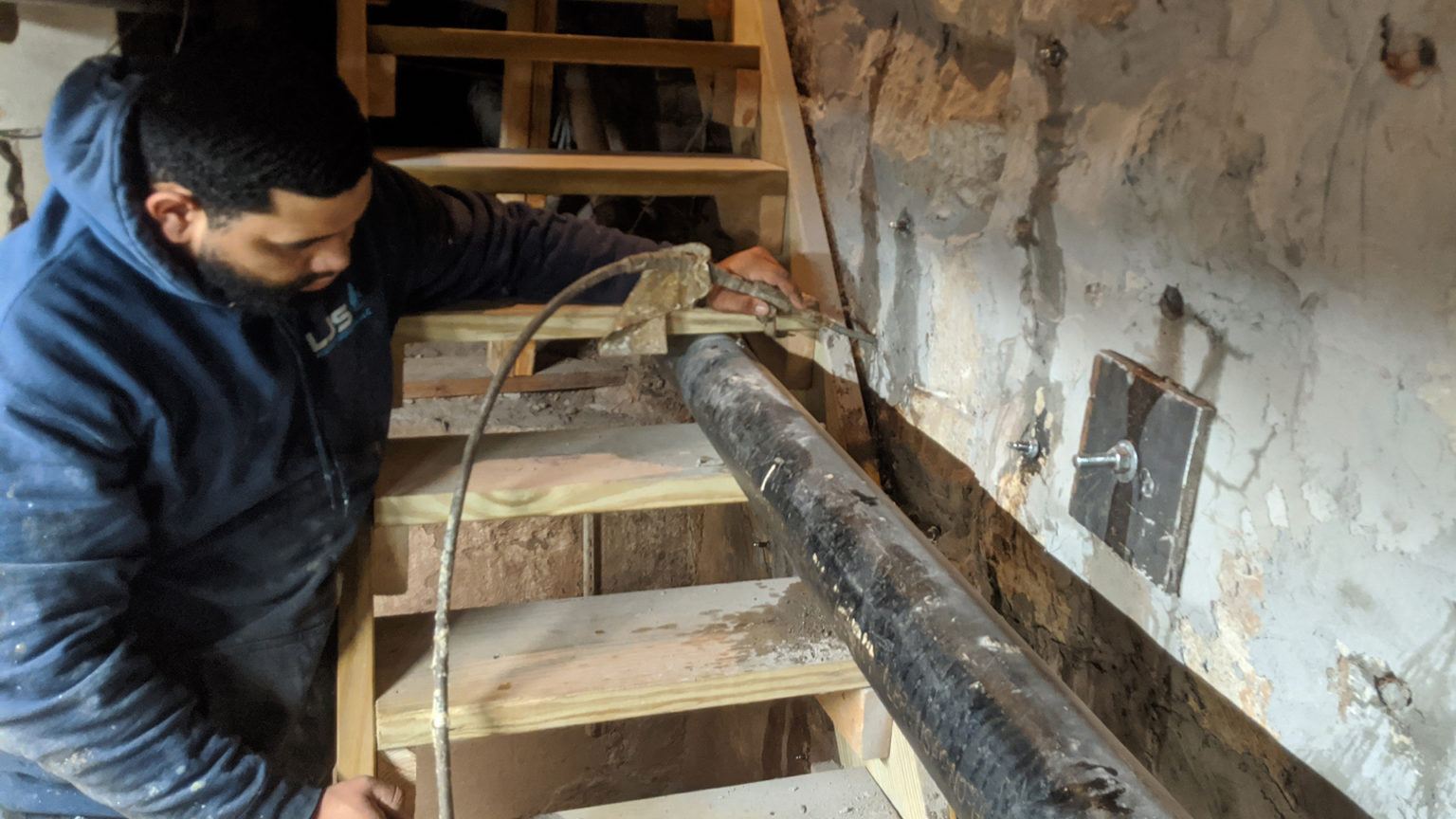 Concrete Waterproofing with Urethane Injection Grout