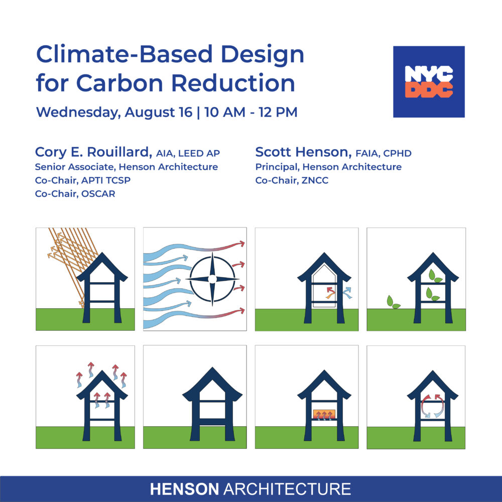 Climate-Based Design for Carbon Reduction at DDC - Henson Architecture